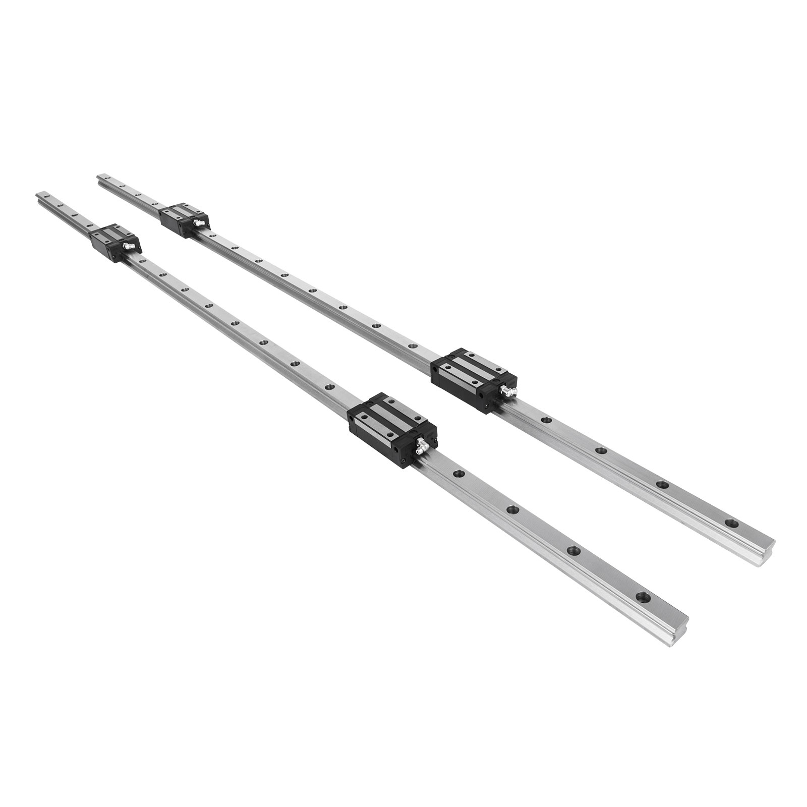 Hgh20-1200 Mm 2x Linearführung Linearschienen Mit Block Für 3d Drucker ...