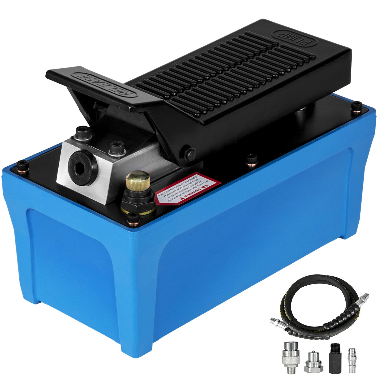 Lufthydraulische Pumpe Hydraulikpumpe Luft Fußpumpe Mit Schlauch 700 ...