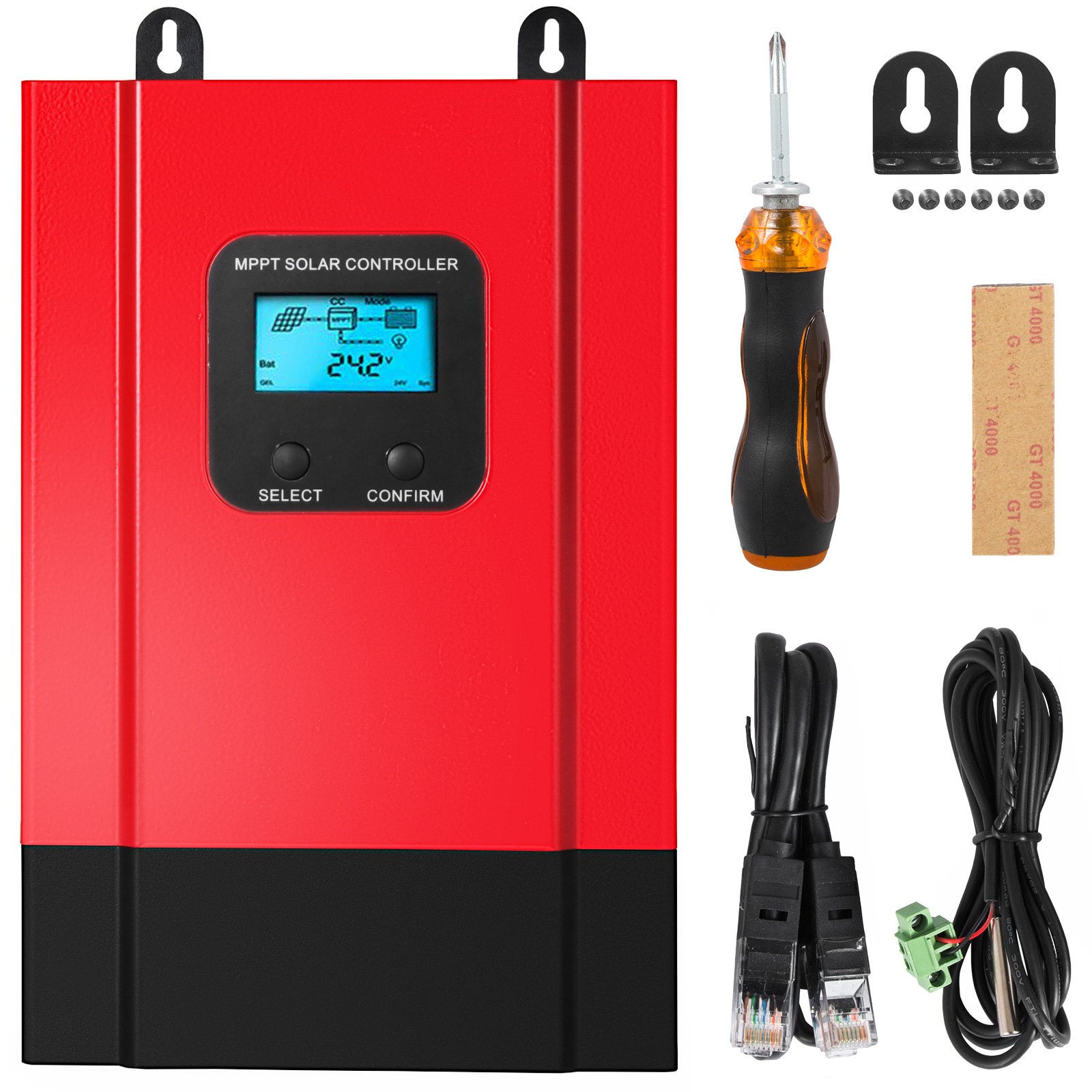 VEVOR 60A Mppt Solarladeregler, 12V 24V 36V 48V Mppt laderegler, mppt solar ladegerät, mppt ...