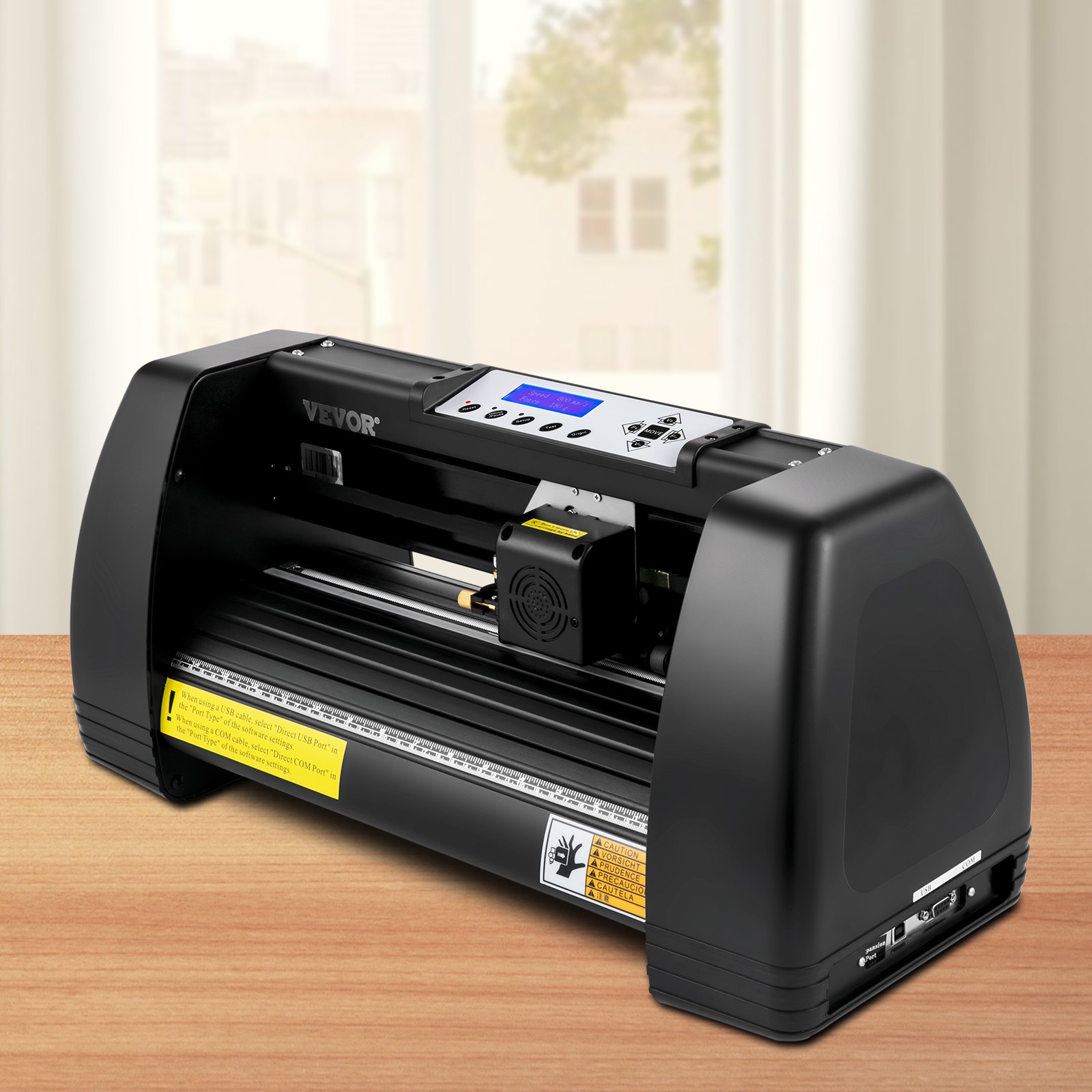 VEVOR Vinyl Schneideplotter 375 mm Folienschneider Max. Schnittkraft ...