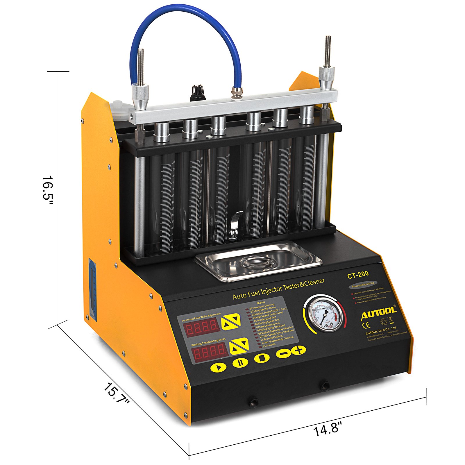Autool Ct200 Ultraschall Benzin Injektor Reiniger Tester Prüfer 6 ...