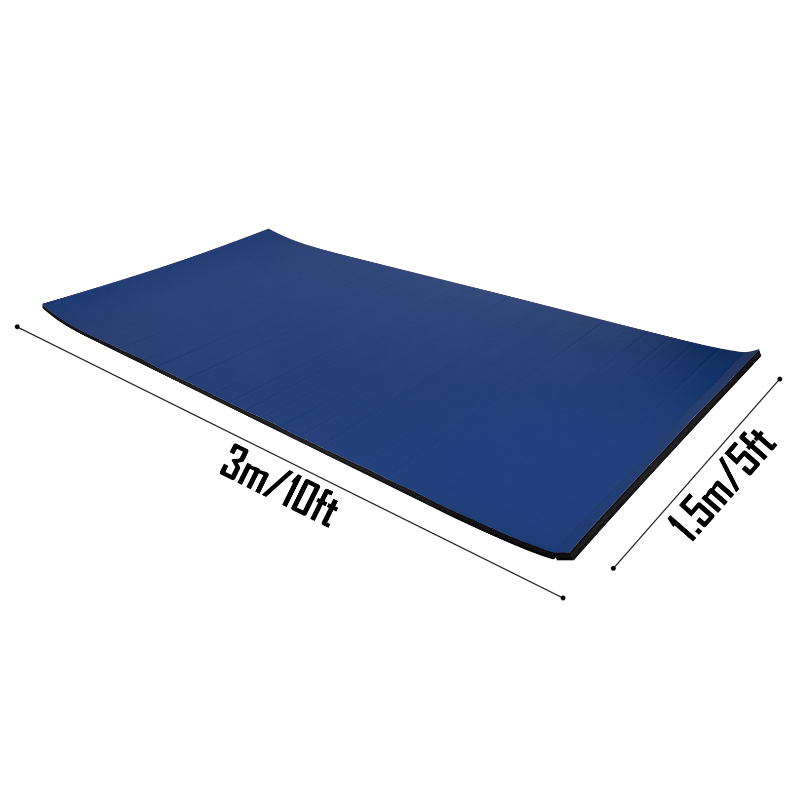 Vevor Sportmatte Fitnessmatte 1,5x3m Rutschfest Kampfsport Wrestling ...
