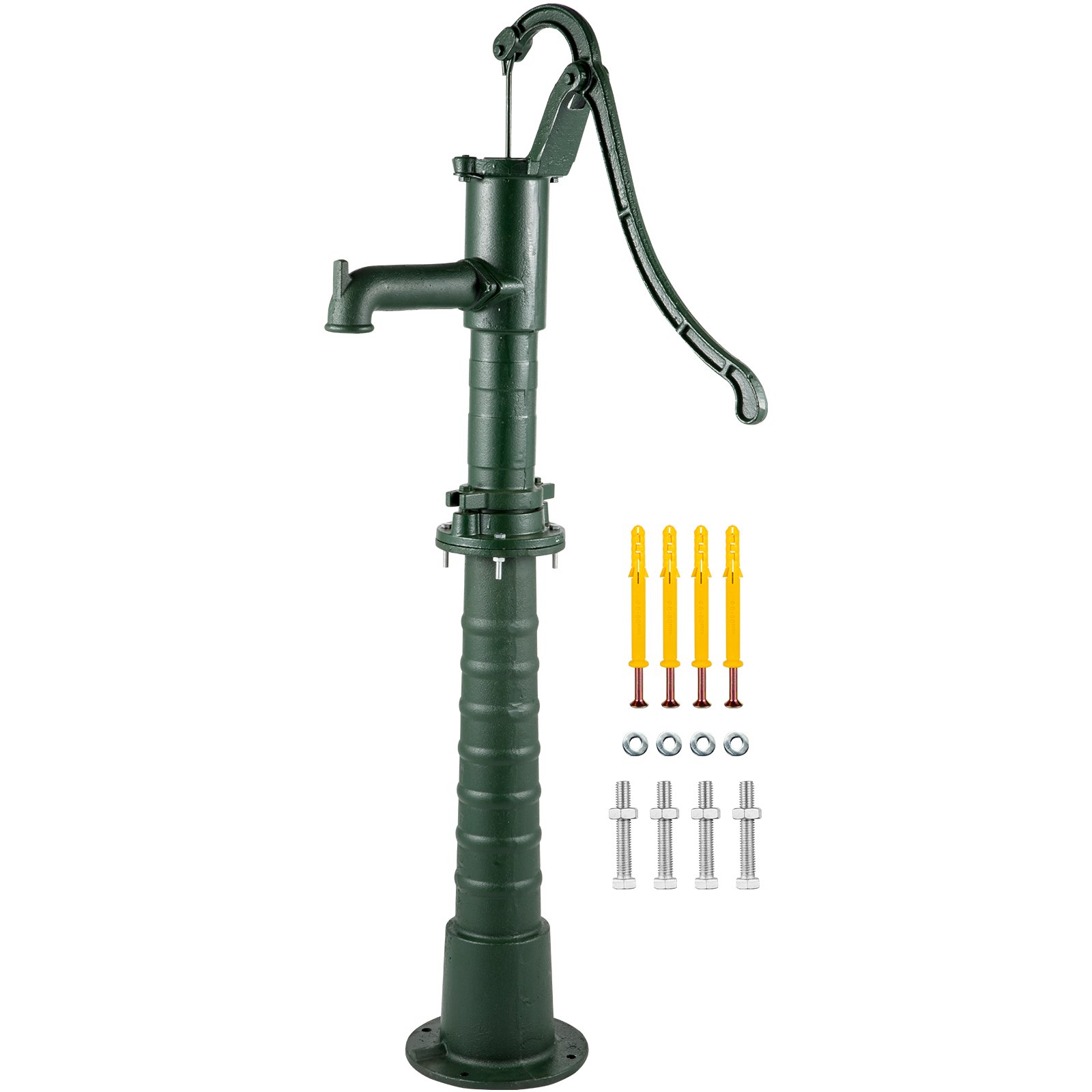 VEVOR Handschwengelpumpe 40x15x65cm Schwengelpumpe Gusseisen Manuell ...