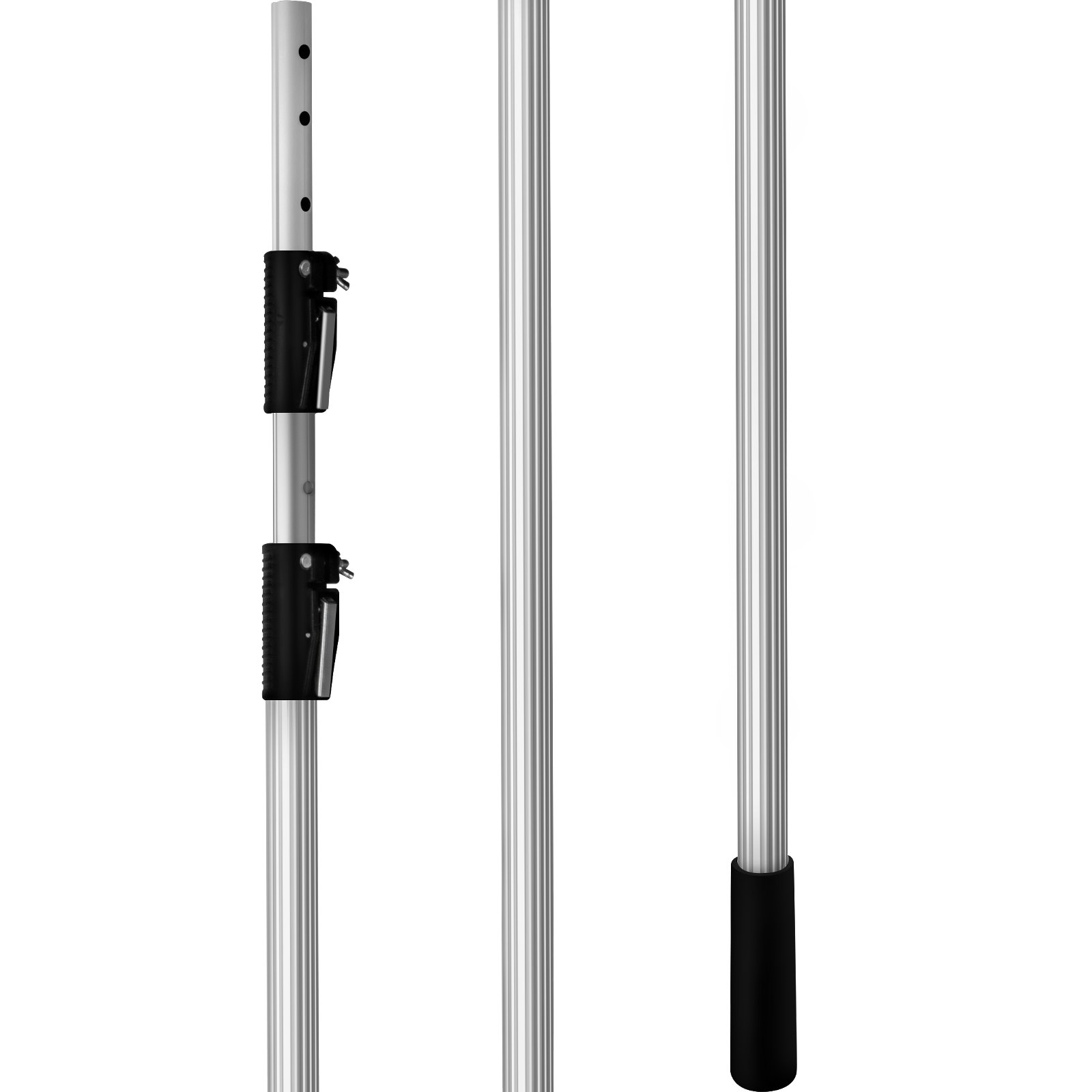 VEVOR Teleskopstange Aluminium Teleskopstiel 2 bis 6 m ausziehbar ...