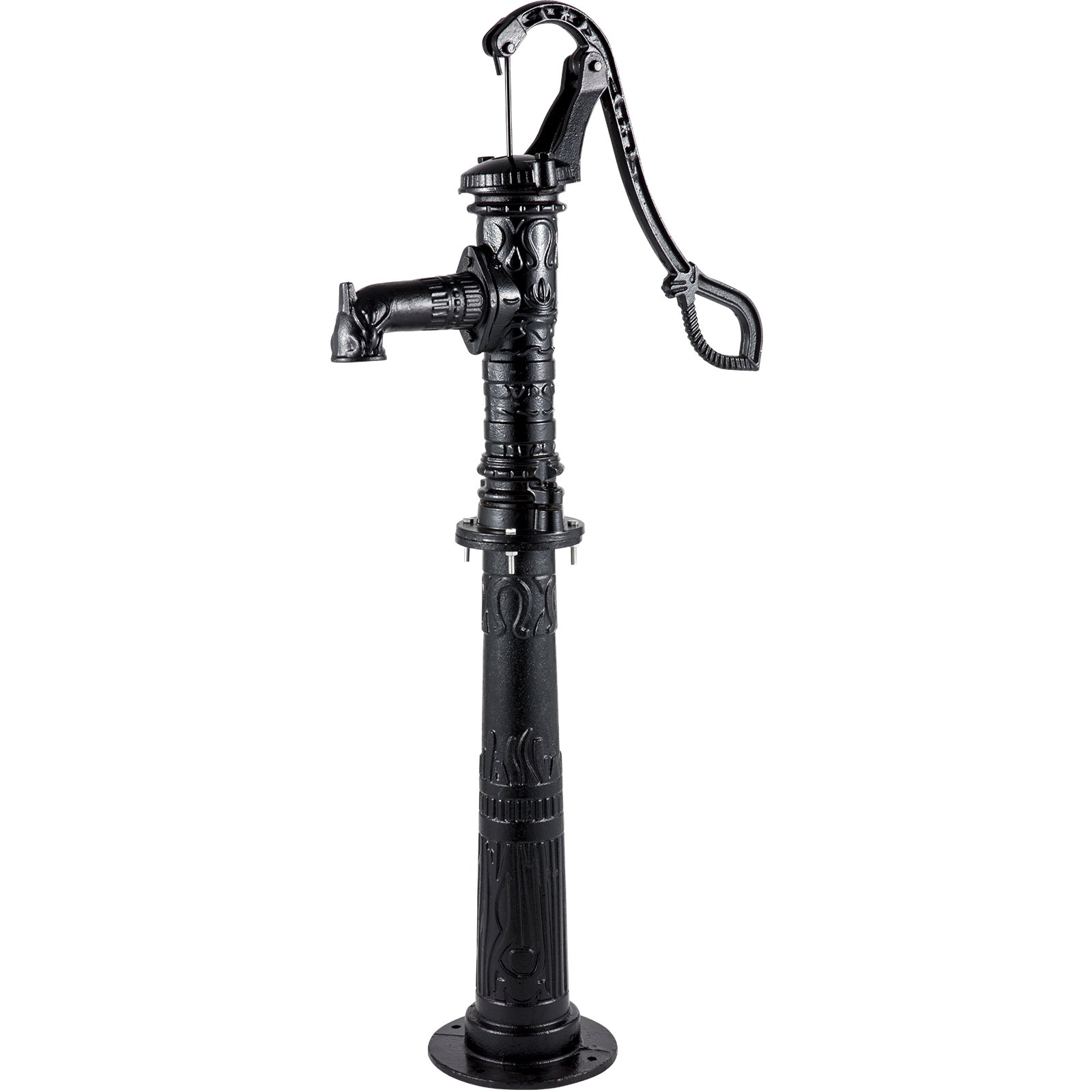 VEVOR Schwengelpumpe Gusseisen Gartenpumpe 40x15x68cm Wasserpumpe mit ...