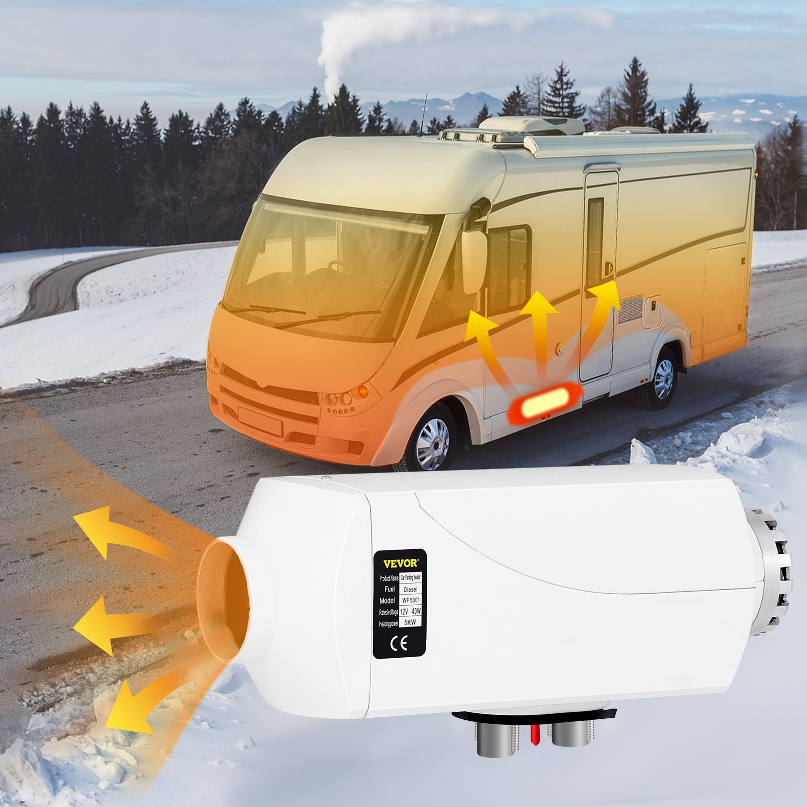 Wohnwagen Heizung Elektrisch