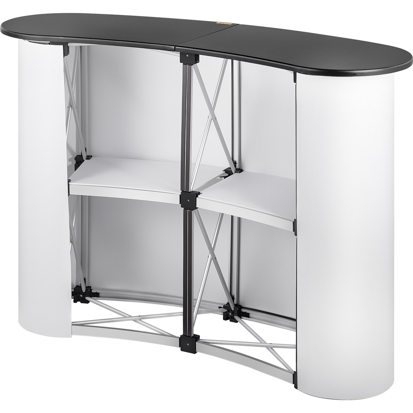 VEVOR Messetheke Faltbar 130 x 40 x 98 cm Ausstellungsstand ...