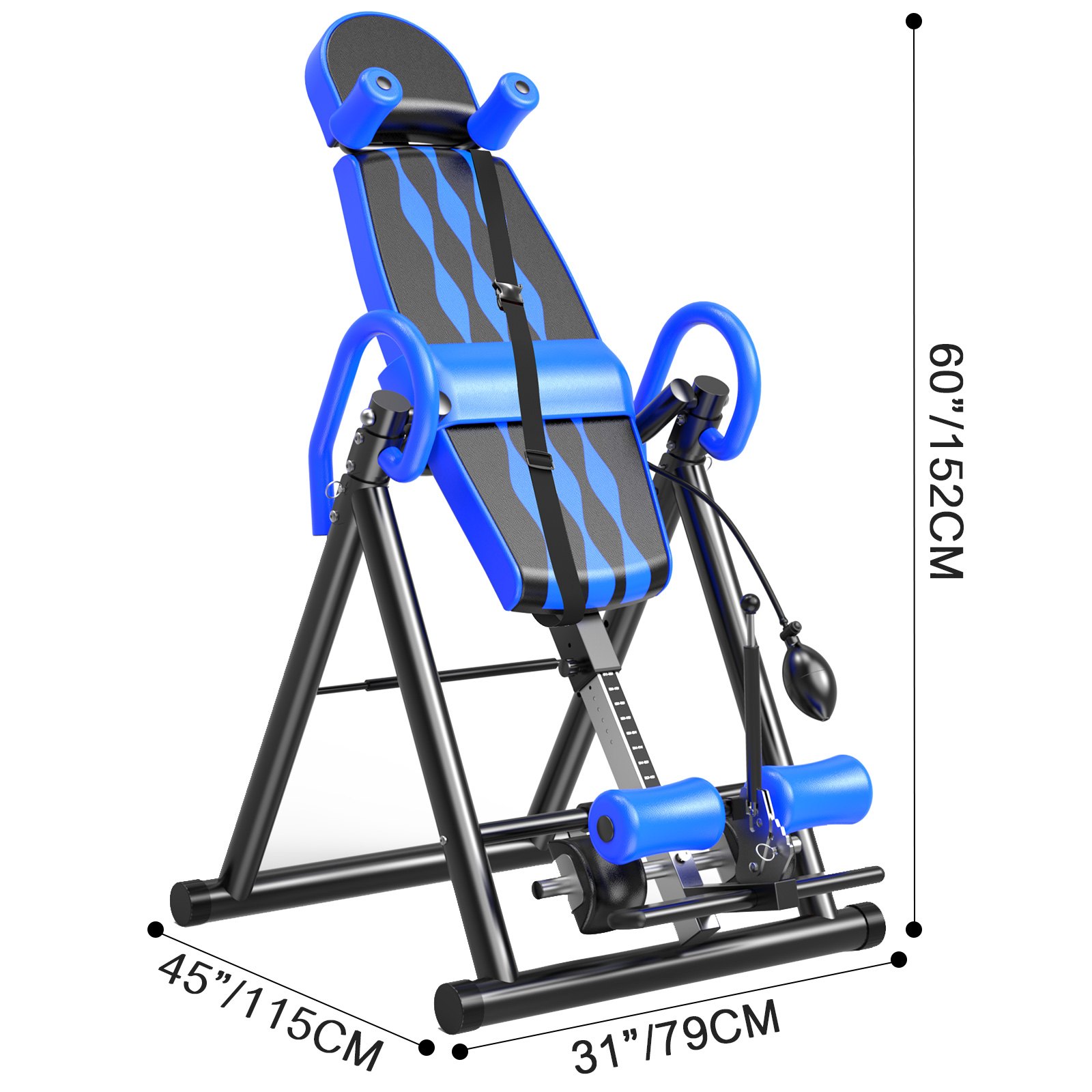 VEVOR VEVOR Tabla de Inversión por Gravedad Plegable Inflable Ajustable ...