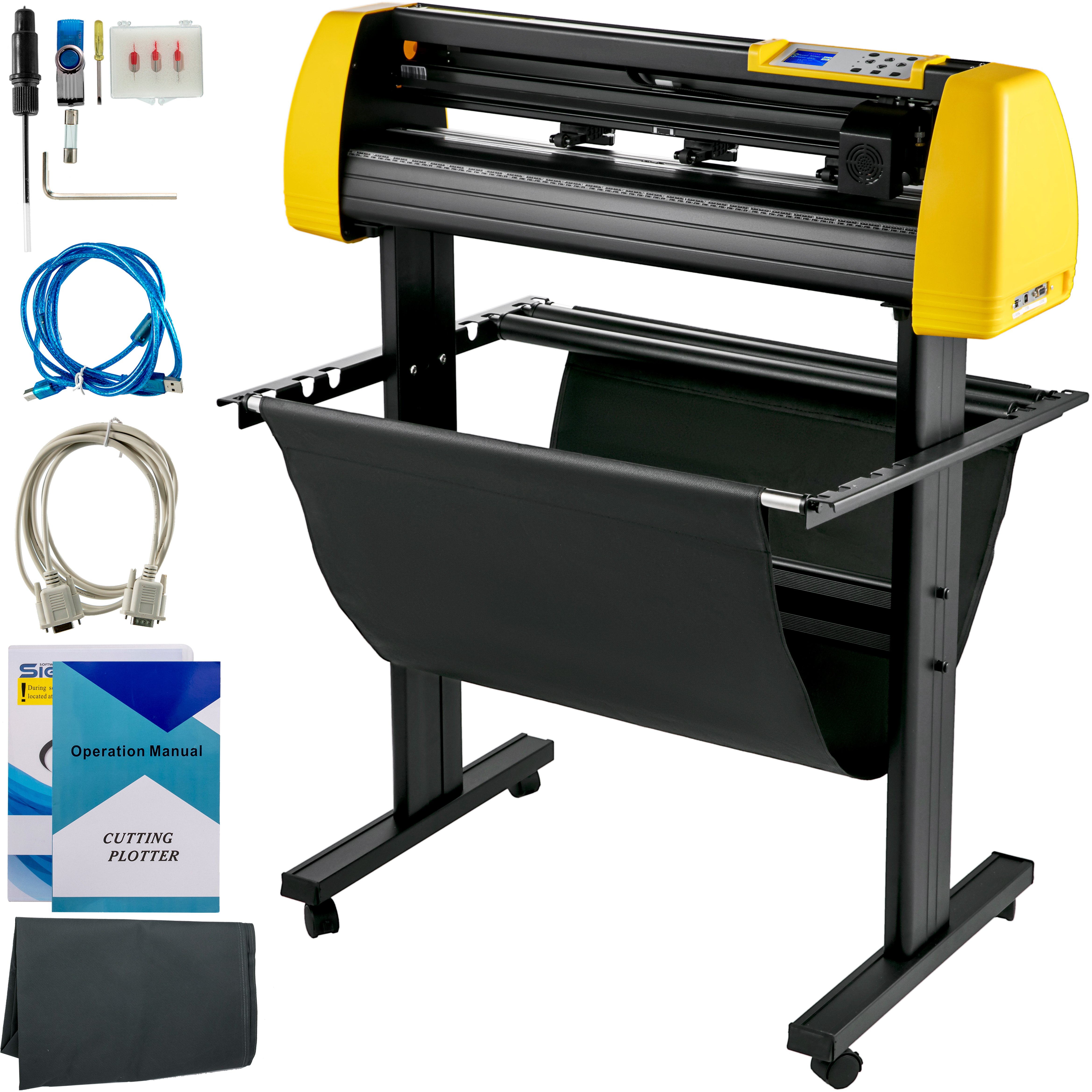 VEVOR Vevor 720 Mm Plóter De Corte Vinilo Máquina De Plotter Corte Cámara Automática | VEVOR ES