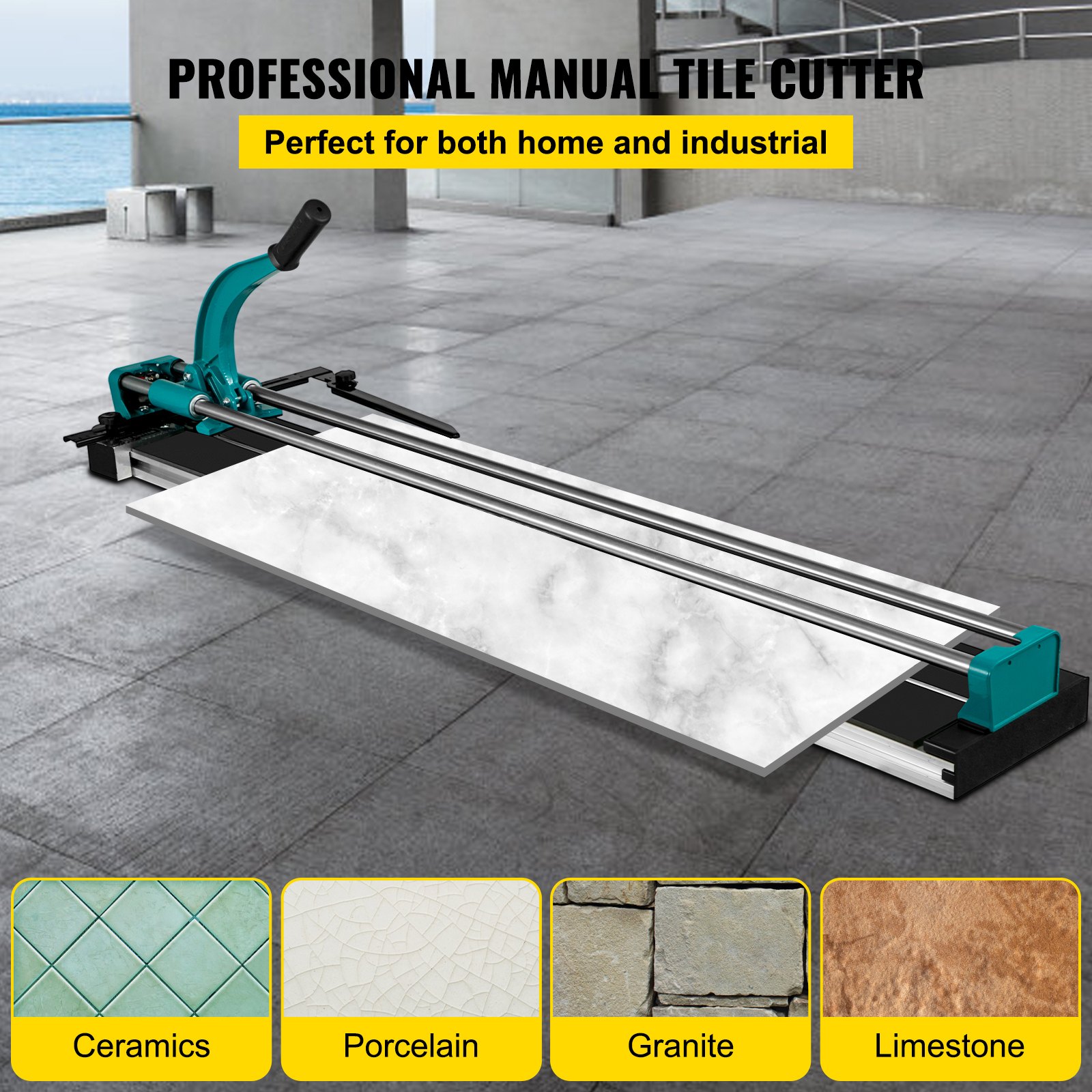 VEVOR Coupe-carreaux manuel 120cm, Coupeur de Carrelage Manuel en acier ...
