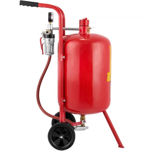 VEVOR Sableuse Pneumatiques en Acier, Machine de Sablage Rouge avec ...