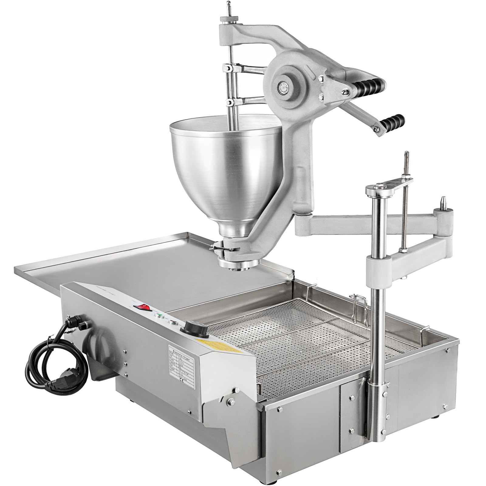 VEVOR Friteuse à Beignets Manuelle 220v Machine à Frire En Forme De ...
