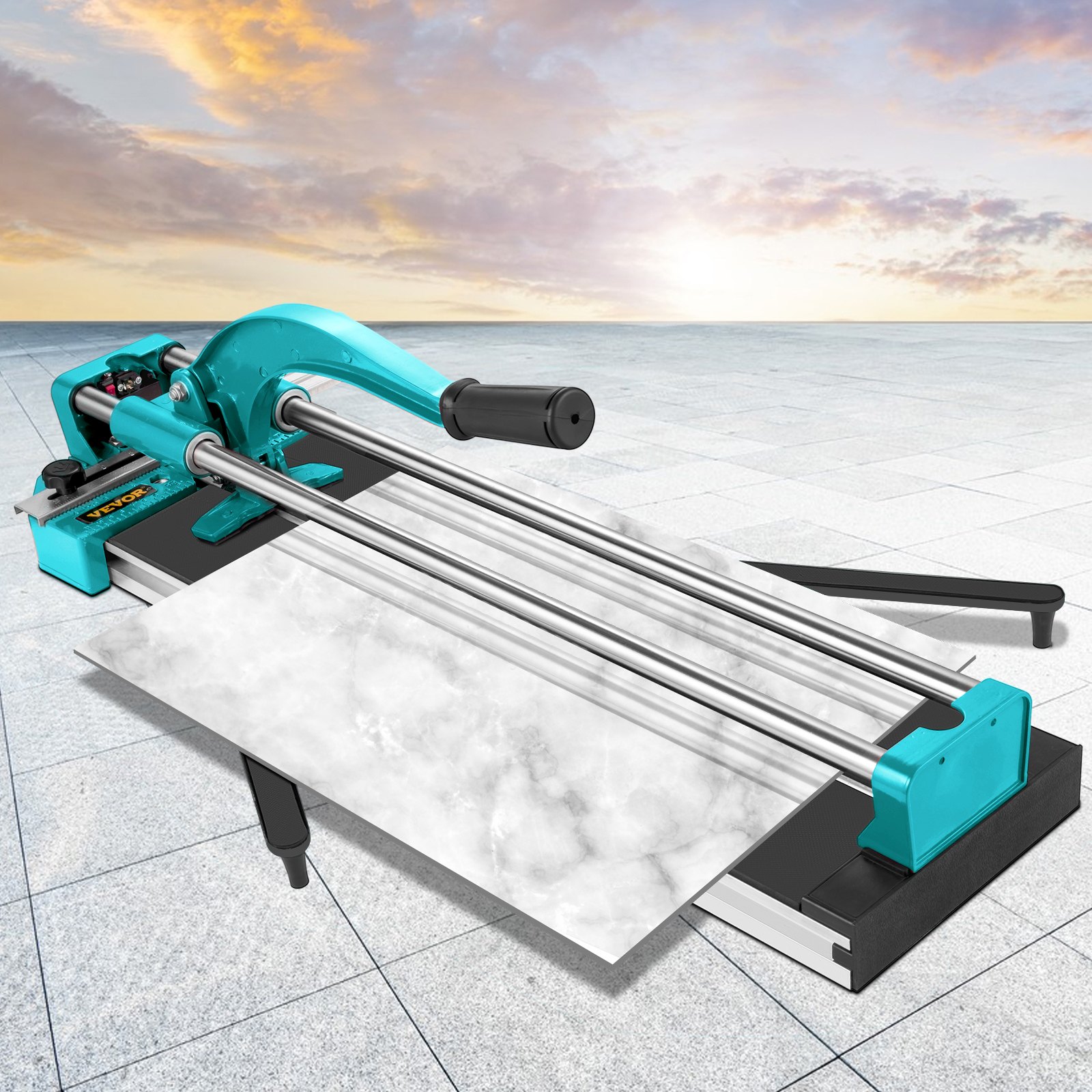 VEVOR Coupe Carrelage 800 mm Coupe-Carreaux Manuel Double Rails ...