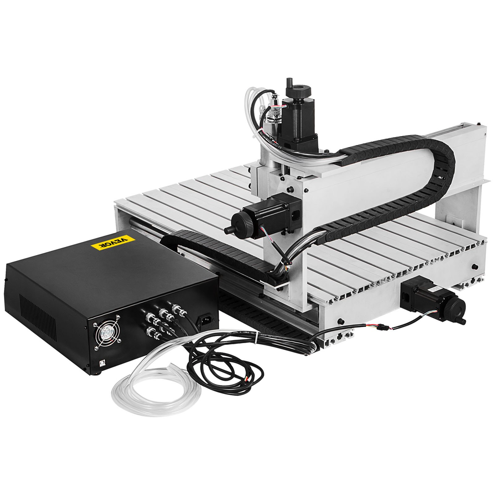 VEVOR Machine à Graver CNC 6040 à 4 Axes 40(X)x60(Y)x7,5(Z) cm, Kit ...