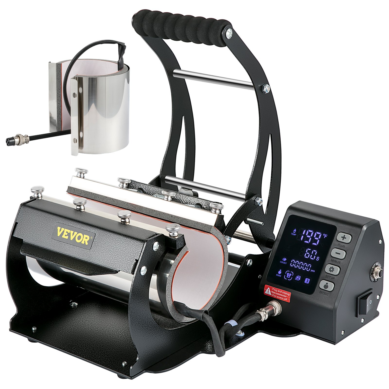 VEVOR Presse à Chaud pour Tasse 560 W Machine de Sublimation Impression ...