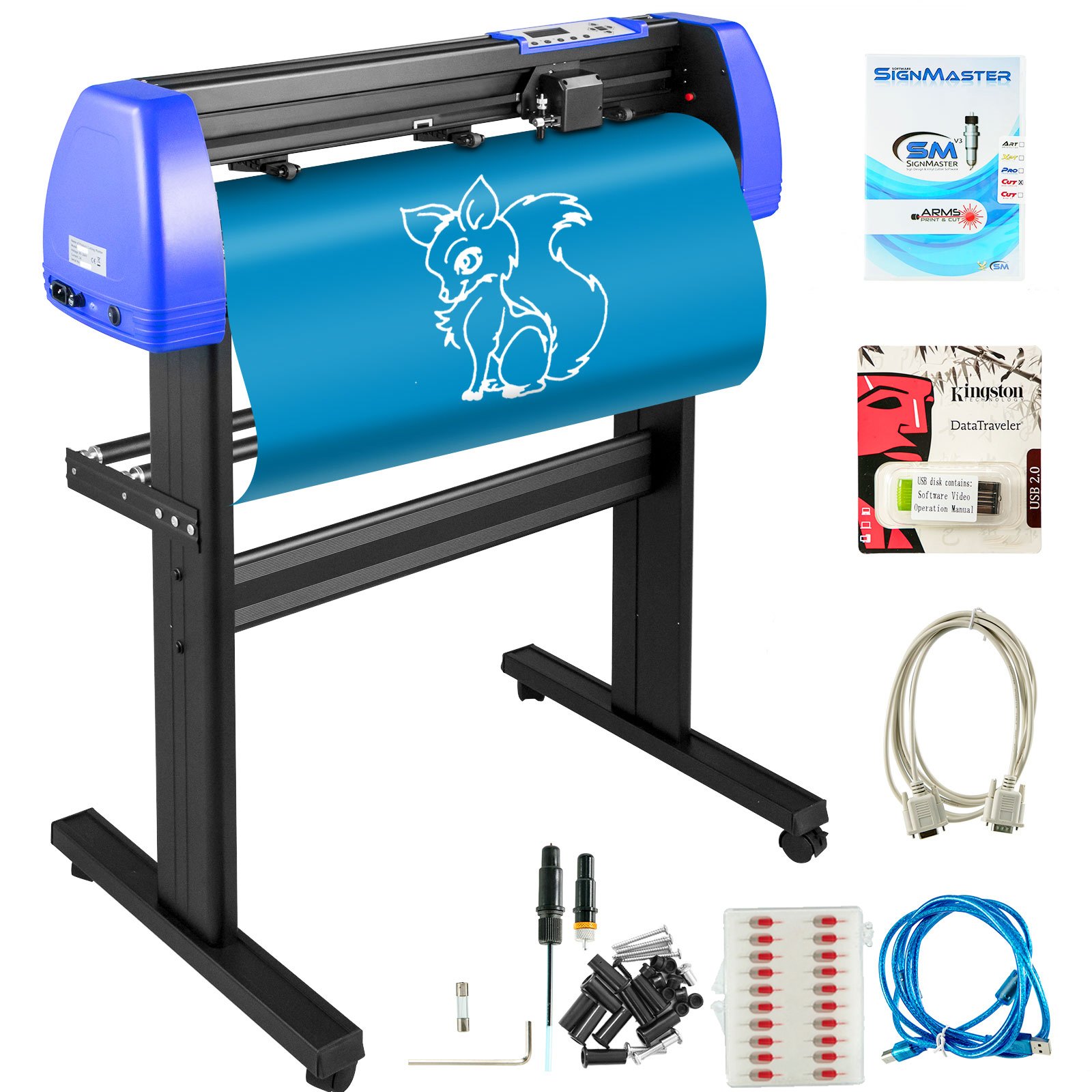 VEVOR Plotter de Découpe Vinyle 870 mm Machine de Traceur de Coupe ...
