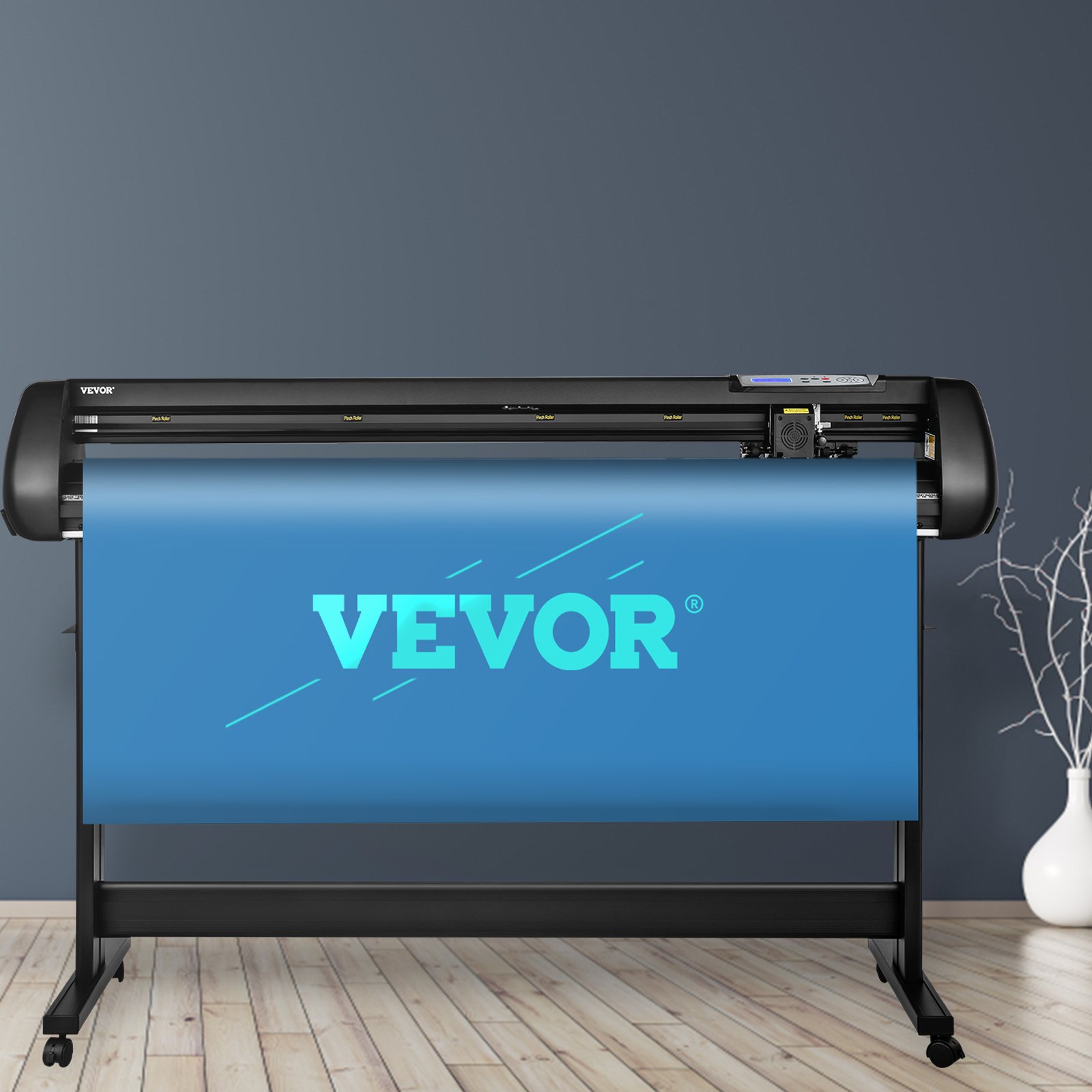 VEVOR Plotter de Découpe Vinyle Traceur de Coupe 1350 mm avec Logiciel ...
