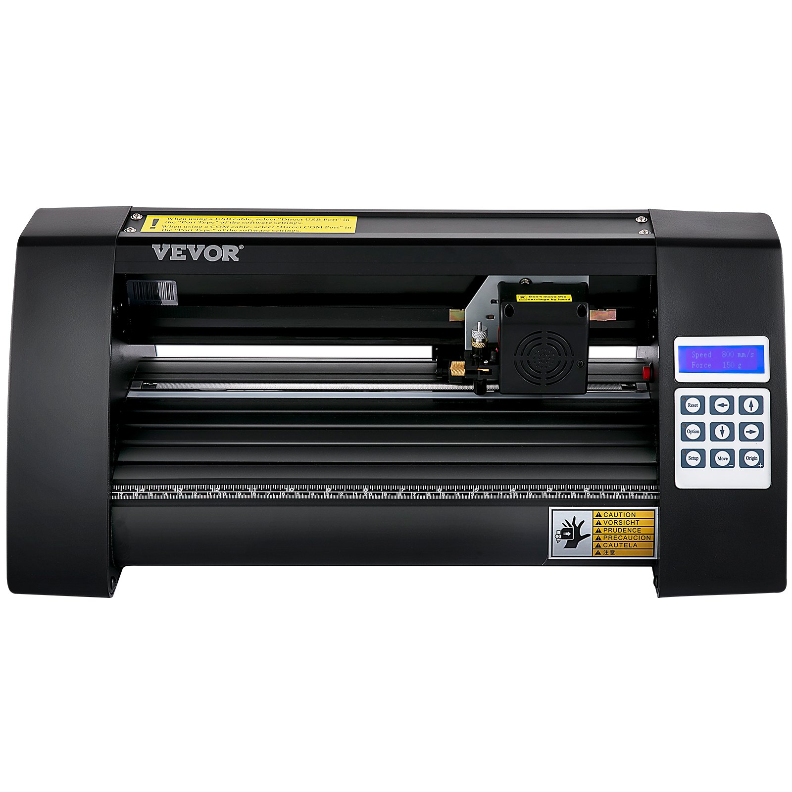 VEVOR Plotter de Découpe Vinyle 375 mm Traceur de Coupe, Machine de ...