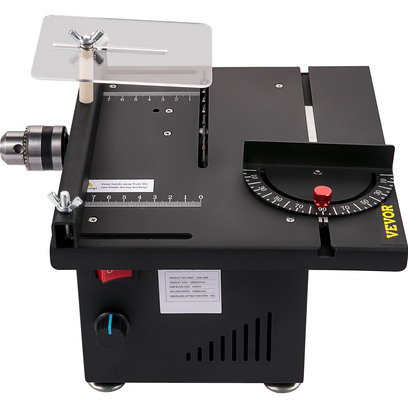 VEVOR Mini Scie de Table 10000 tr/min 150 W Scie de Table Portable ...