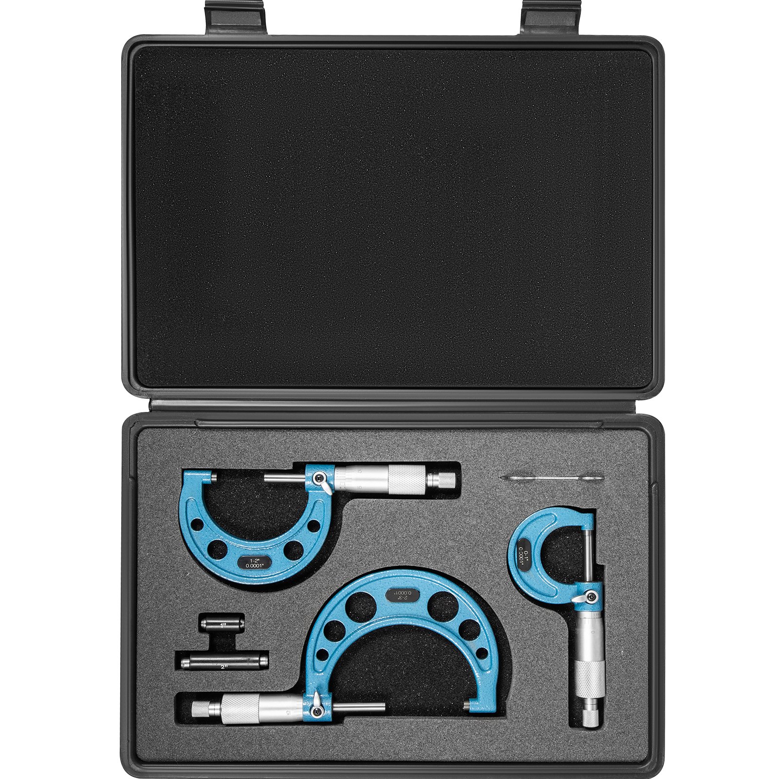 VEVOR Micromètre Extérieur 3PCS 0-3 po Micromètre Mécanique d'Extérieur ...
