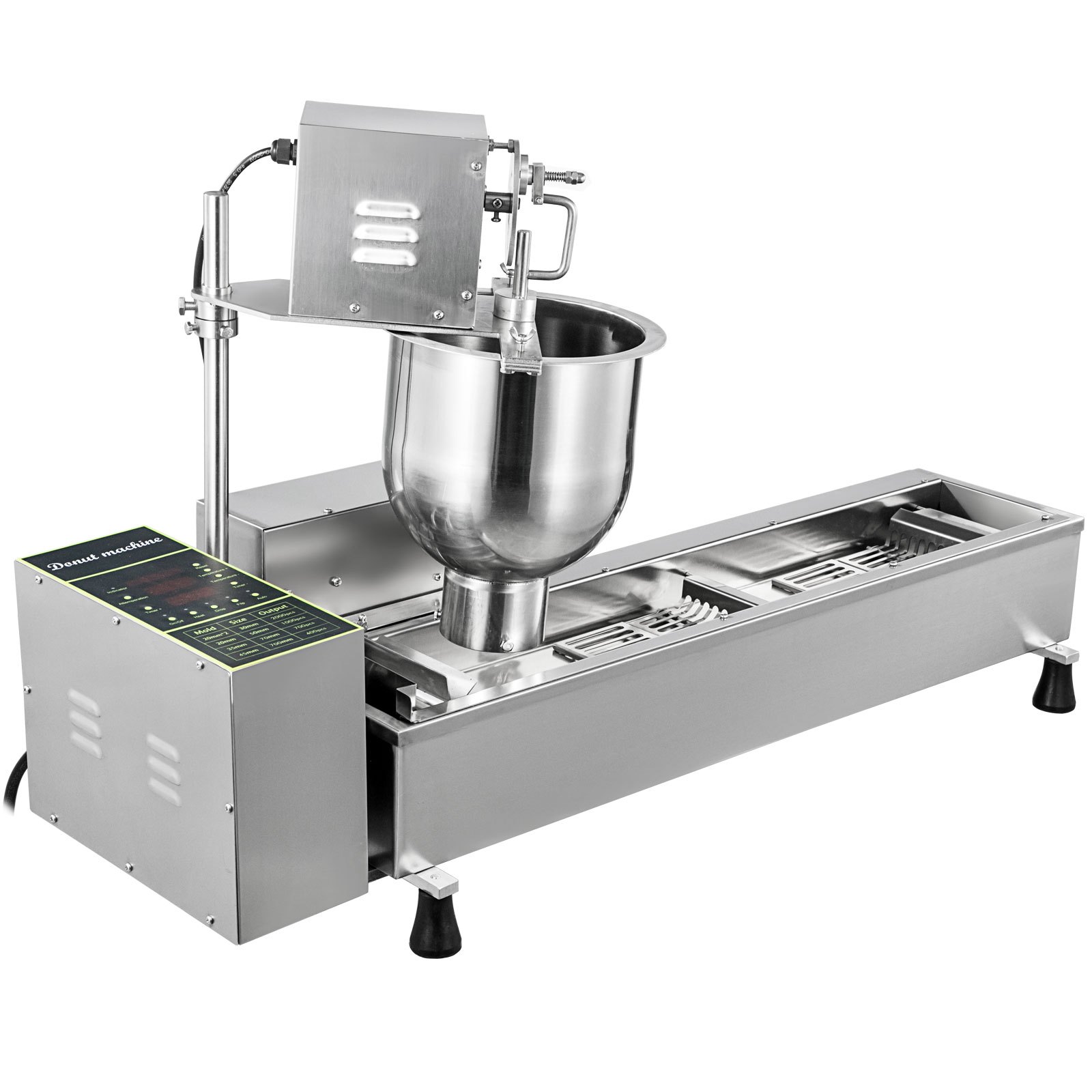 VEVOR Machine De Donuts Commerciale 7 L, Machine à Beignet Commerciale ...