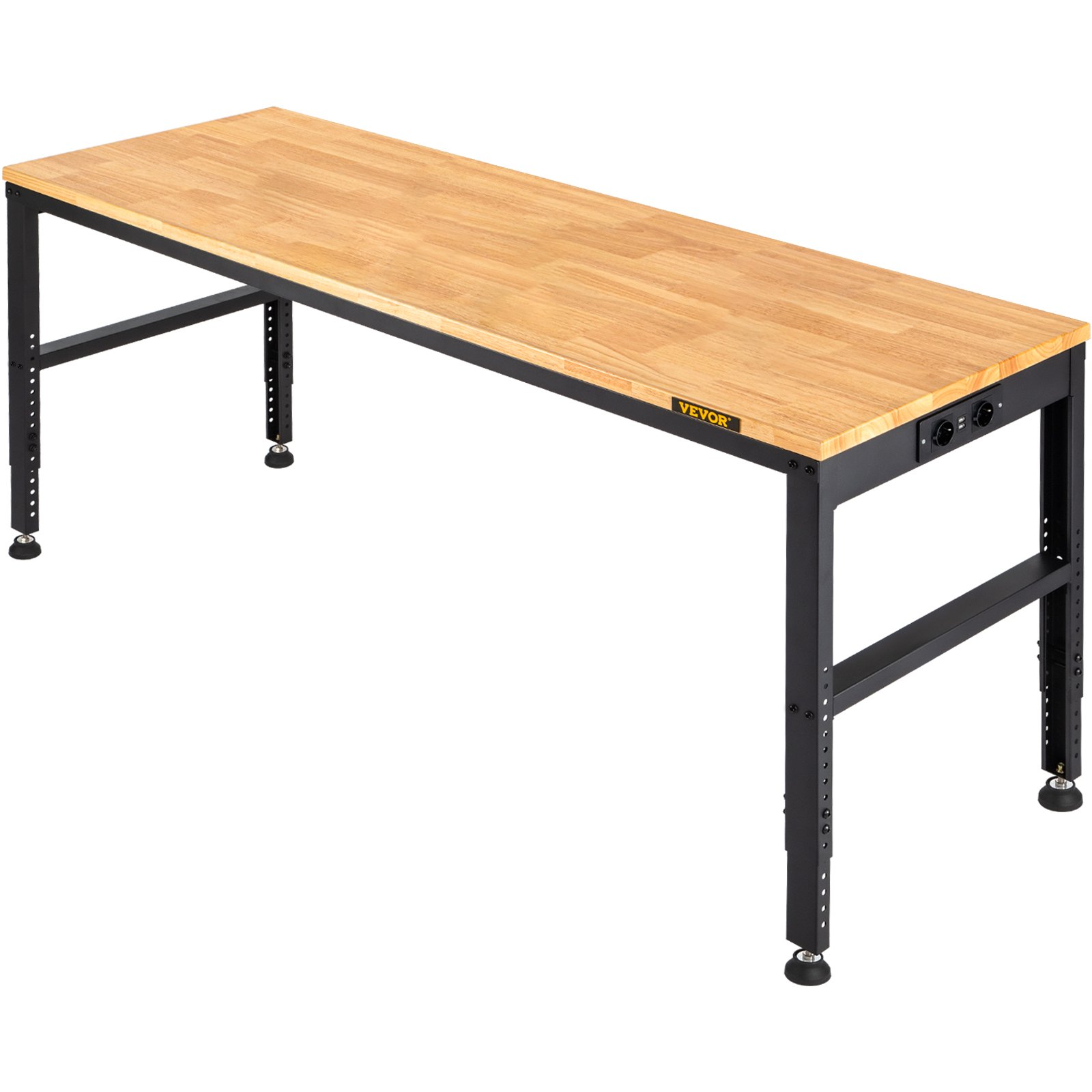 VEVOR Établi Garage Atelier Table de Travail Hauteur Réglable 135 x 46 x 97 cm | VEVOR FR