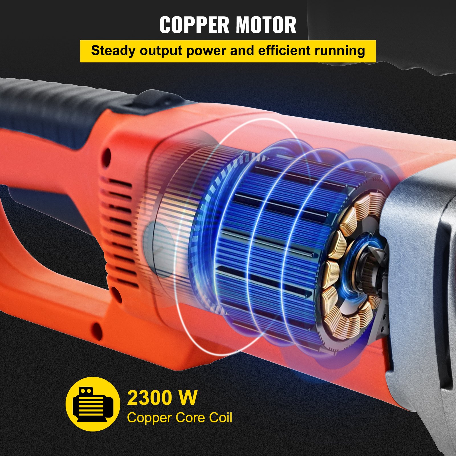 VEVOR Fileteuse de Tuyau Électrique 2300 W Filière Électrique 1,27-5 cm ...