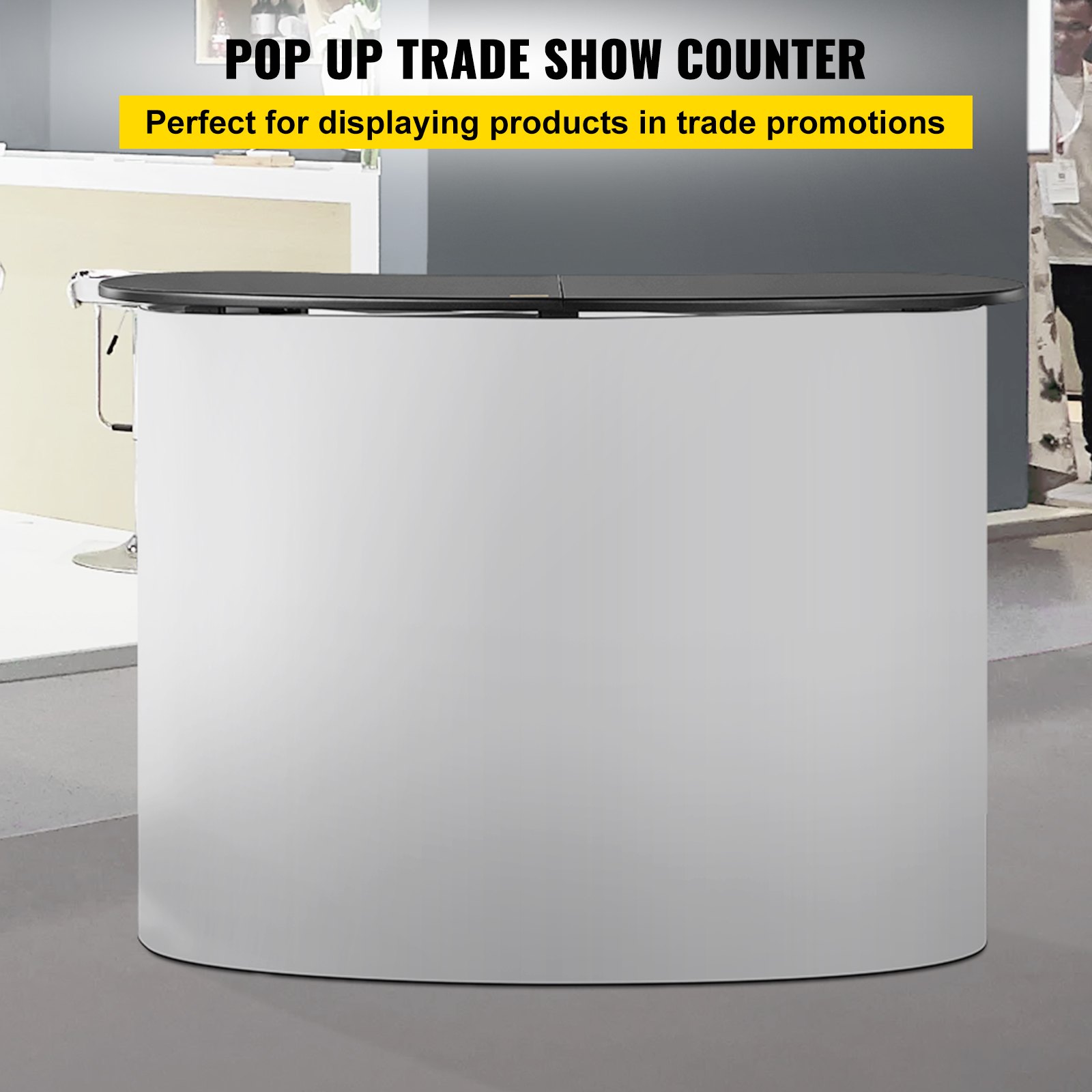 VEVOR Stand de Foire Expo 130x40x98 cm Table d'Exposition Pliable ...