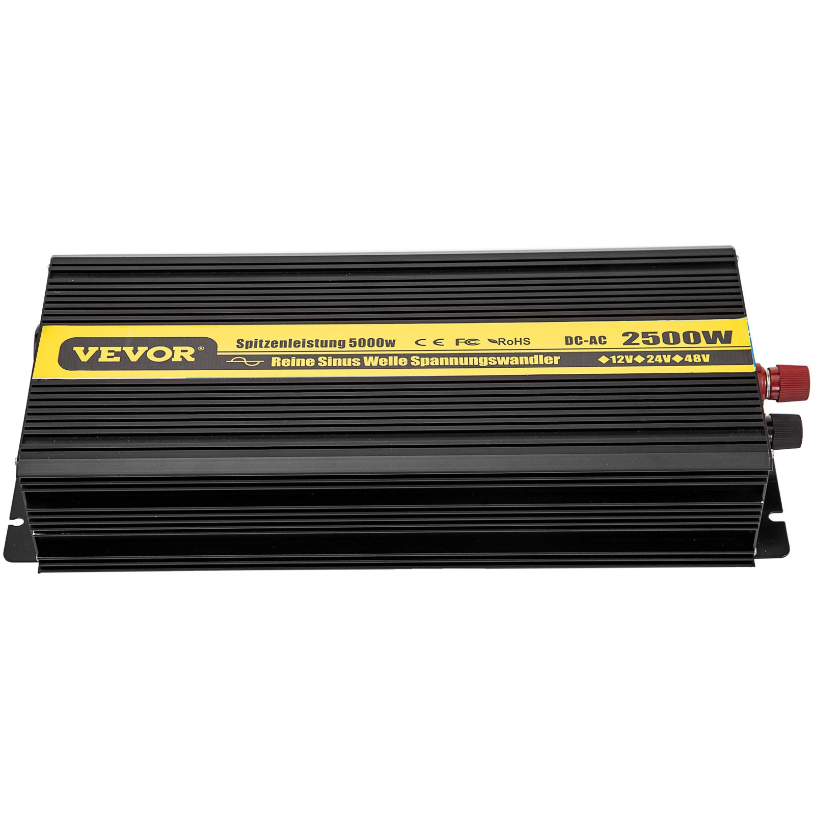 VEVOR VEVOR 2500W Invertitore a Onda Sinusoidale Pura GYS-2500W con LCD ...