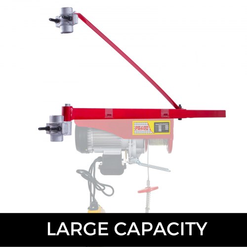 VEVOR Supporto Braccio Per Paranco 600kg 75-110cm Asta A Bandiera ...