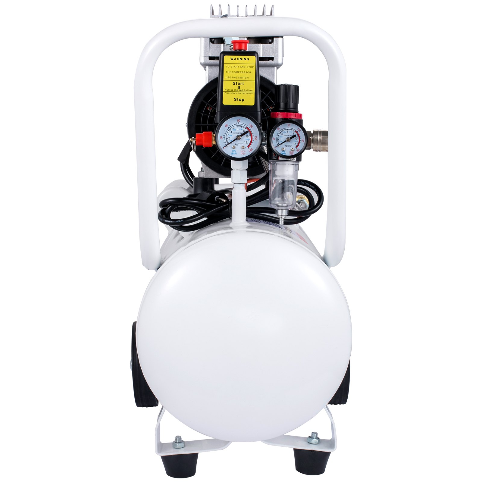 VEVOR VEVOR Compressori d'Aria da 1.1HP/850W, Compressore Motore Senza ...