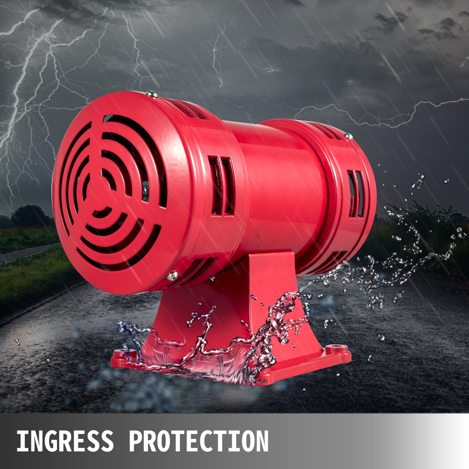 VEVOR VEVOR Sirena Industriale Tornado a Motore MS-490 140db Sirena ...