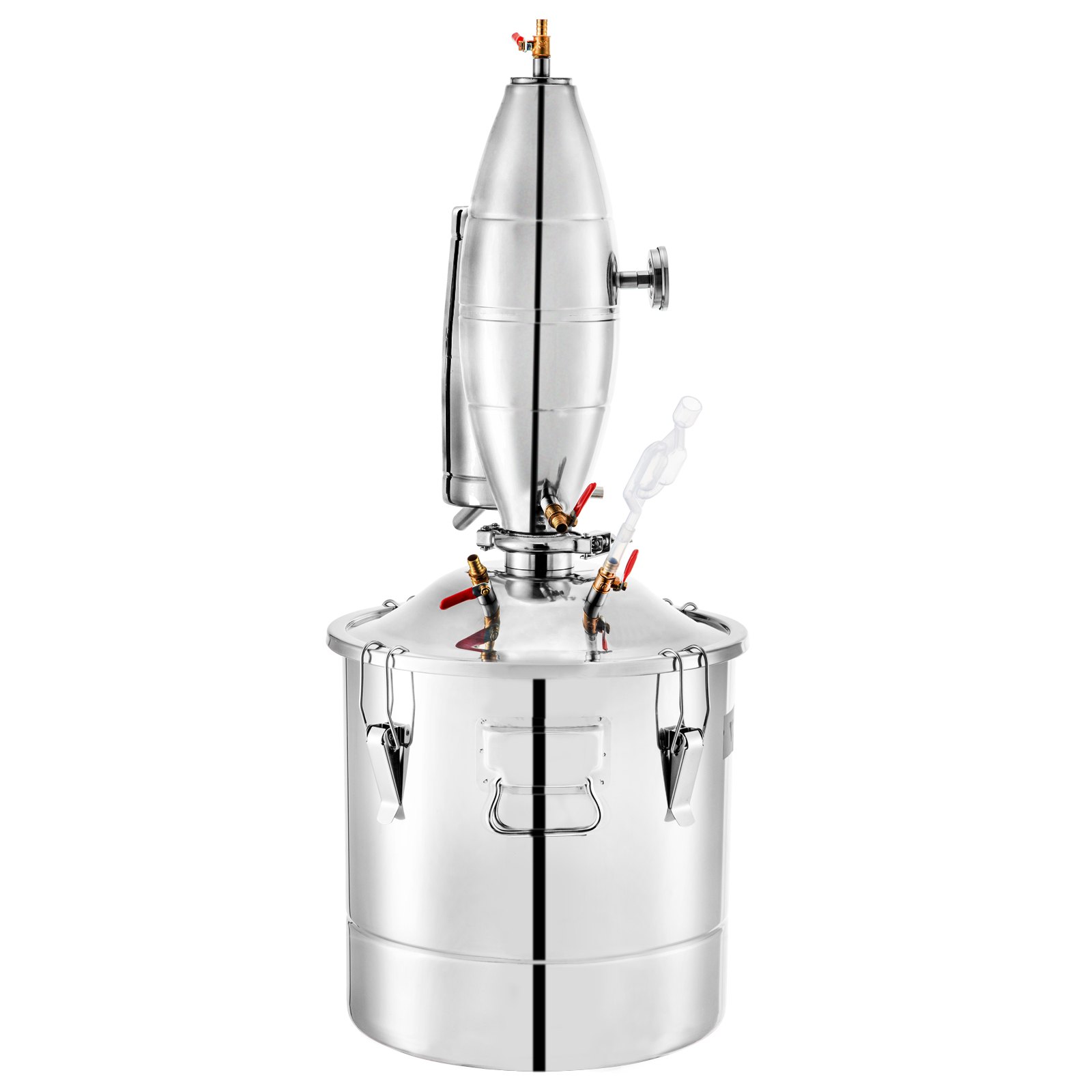 VEVOR VEVOR Distillatore di Alcol, 30 Litri Distillatore di Bevande ...
