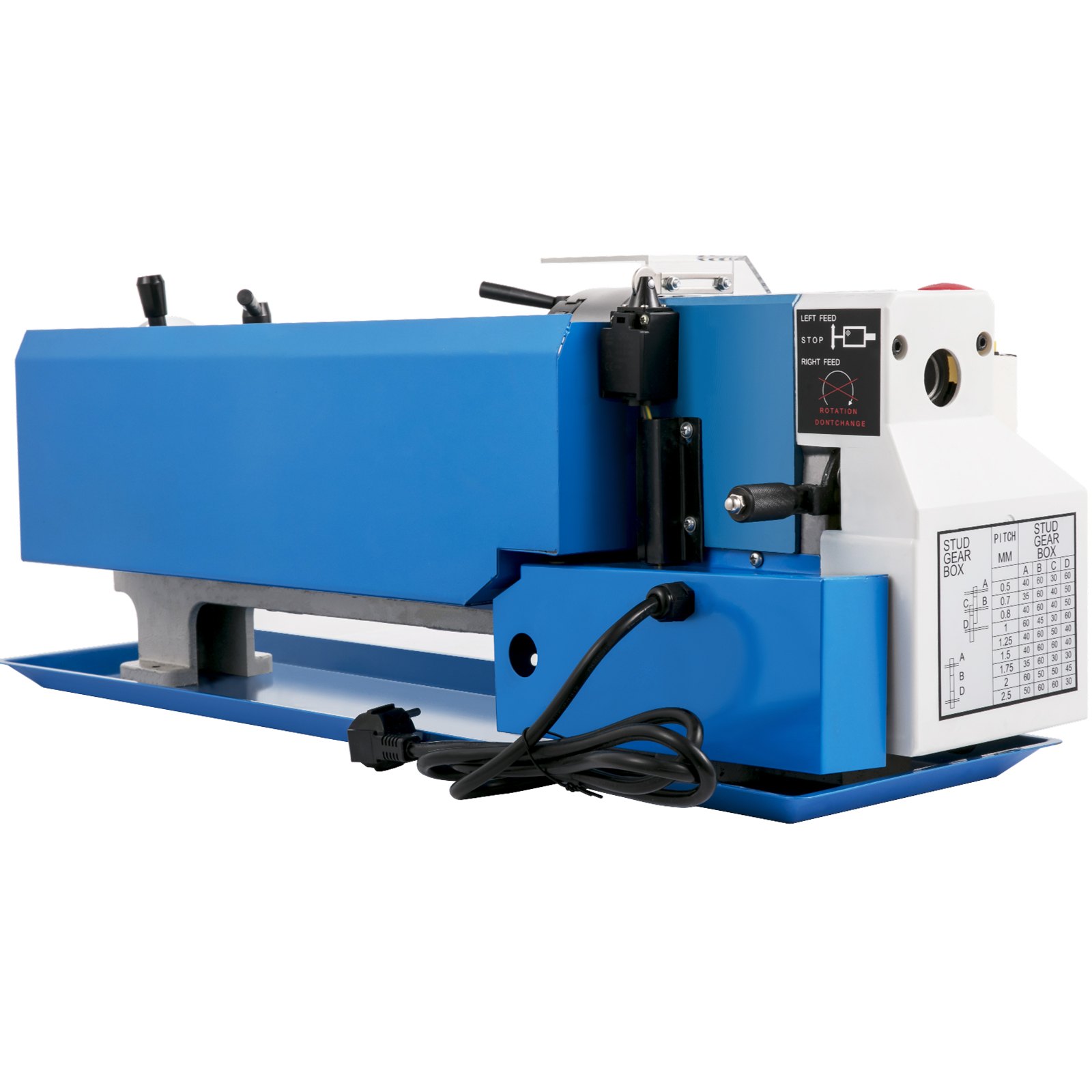 VEVOR VEVOR Mini Tornio da Banco in Metallo, Potenza 550 W 220V ...