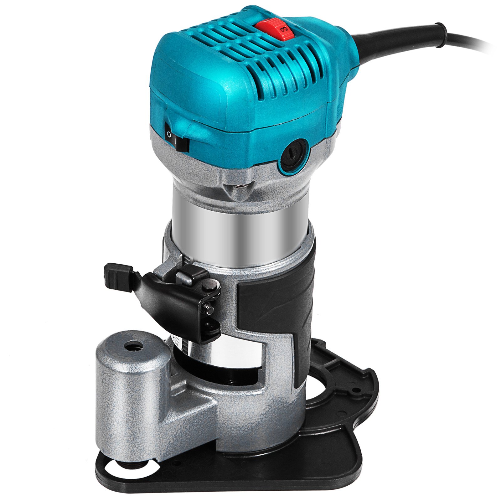 Compact Router 710W Variable Speed w/ Collets 1/4" 1 x Plunge & Offset ...
