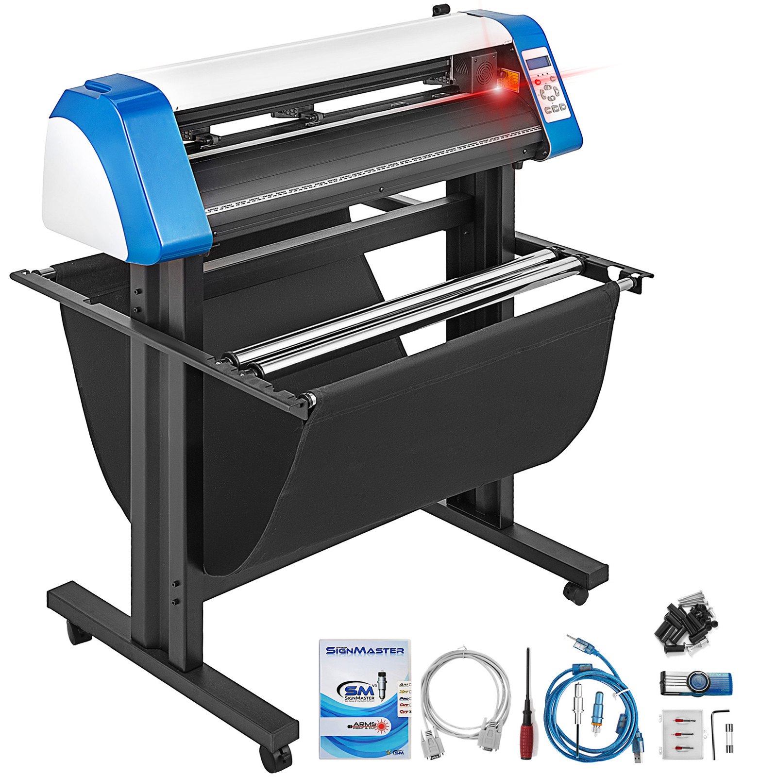 VEVOR Máquina de Vinilo 870 mm 780 mm Vinilo Cortador de Plotter 118 x 34 x 42cm | VEVOR MX