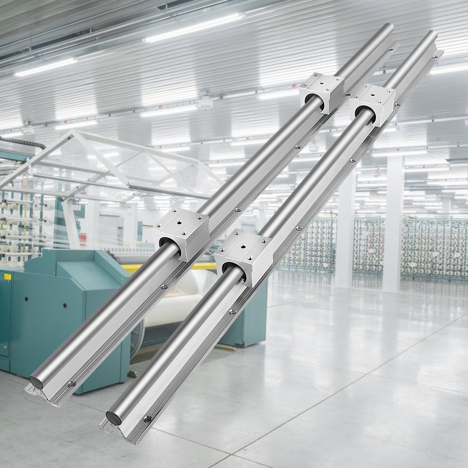 VEVOR CNC Lineaire Gids Manier Rail Kit 600 mm Lineaire Schuifrail ...