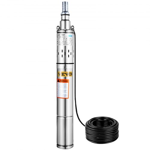 Vevor Diepe Bronpomp Bronpomp Roestvrij Staal Bronpompen Well Pump 0,25 ...