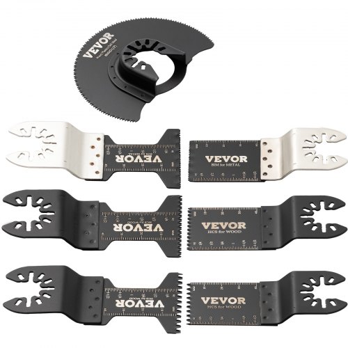 VEVOR 50x zaagbladen Oscillerende fijne zaagbladen Multitool ...