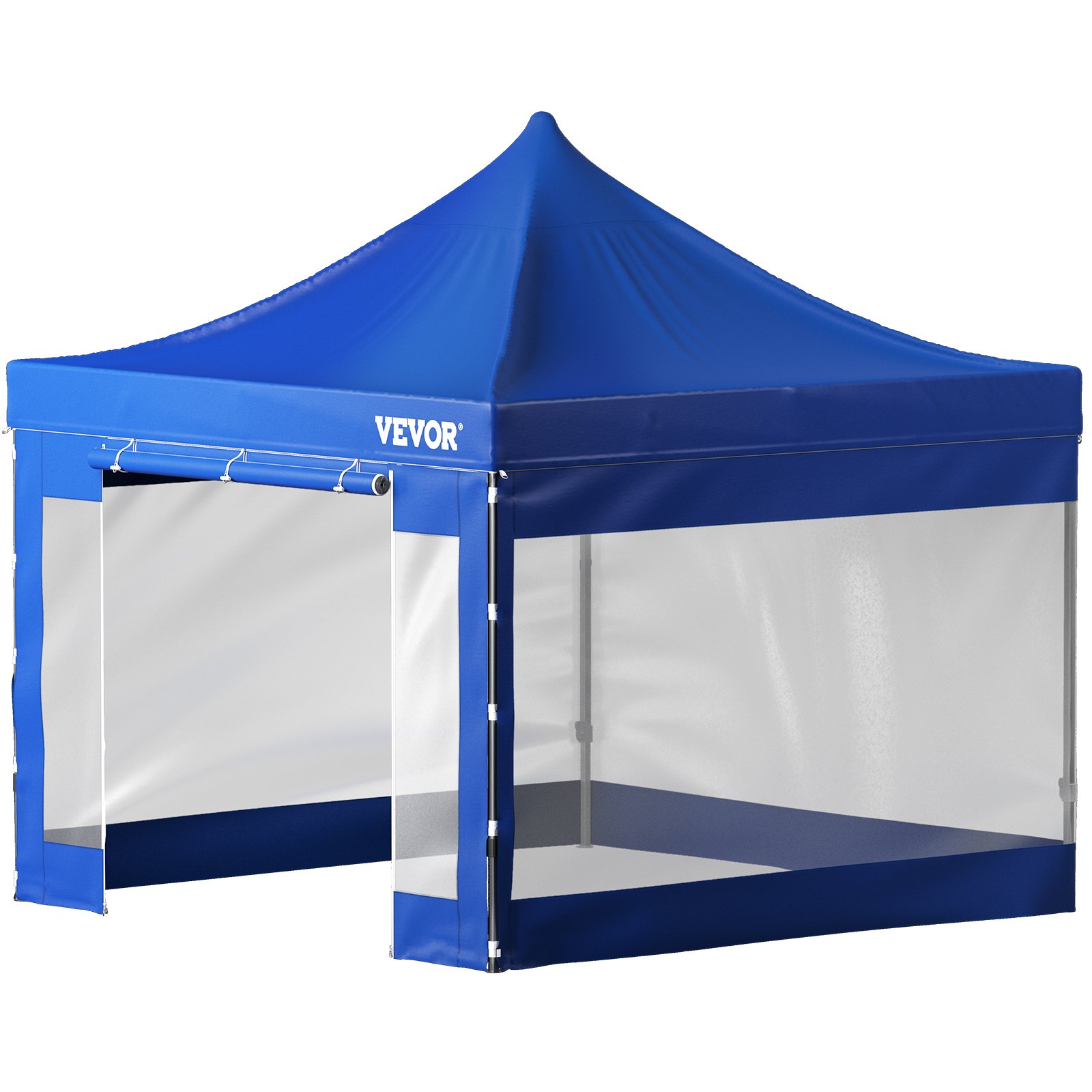 VEVOR vouwtent 3x3m tuintent vouwtent PVC partytent opvouwbaar blauw ...