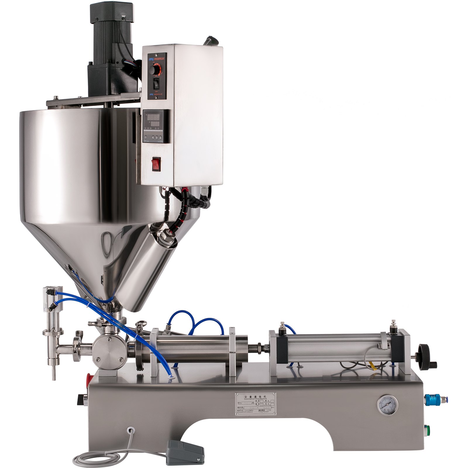 Pneumatische Vulmachine Vloeistof En Pasta Vulmachine 500 Ml ...
