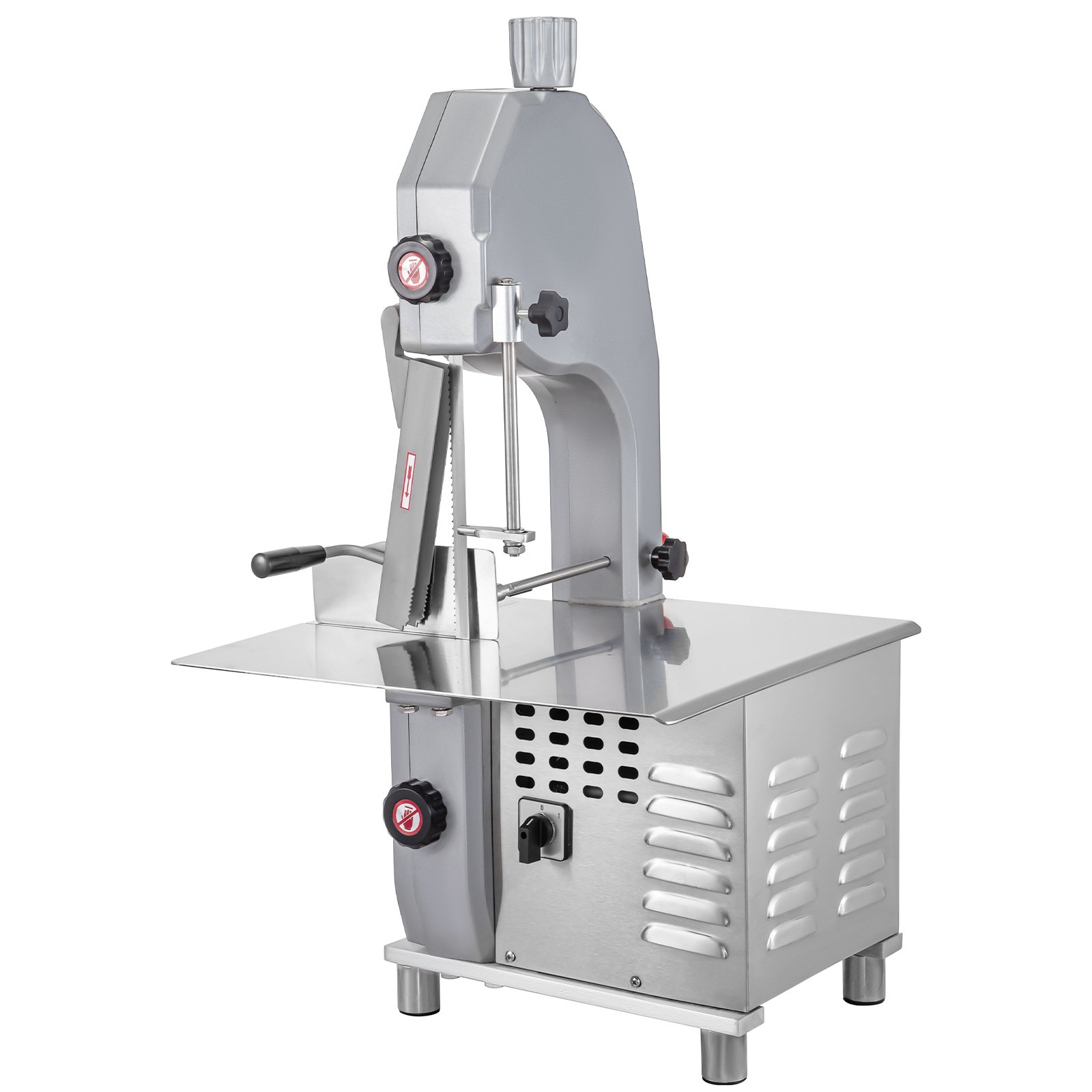 VEVOR Bone Vleessnijder 1500 W Botten Snijmachine Rvs, Snijdikte 18cm ...
