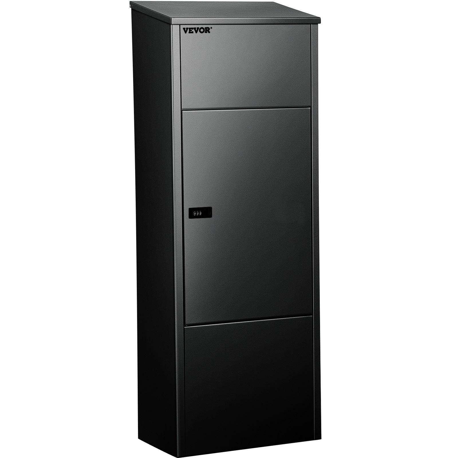VEVOR Pakket Drop Box 38 x 23 x 105 cm Pakketbrievenbus Zwarte ...