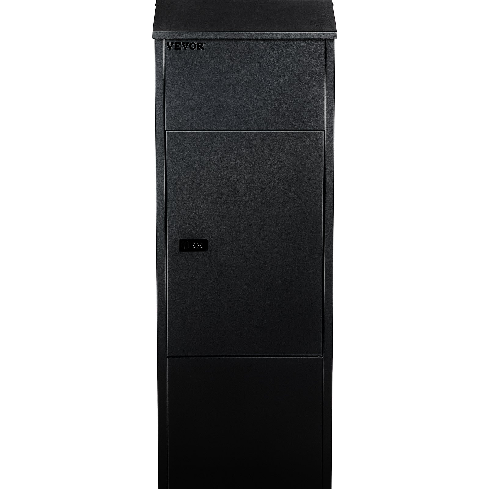 VEVOR Pakket Drop Box 38 x 23 x 105 cm Pakketbrievenbus Zwarte ...
