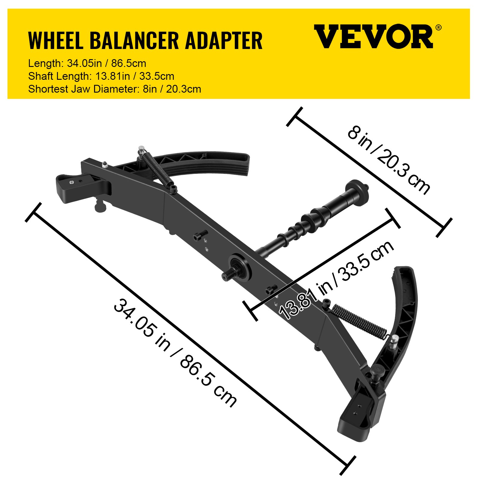 VEVOR Motorfiets Wiel Balancer Zwarte Motorfiets Band Wiel Balancer 8 ...