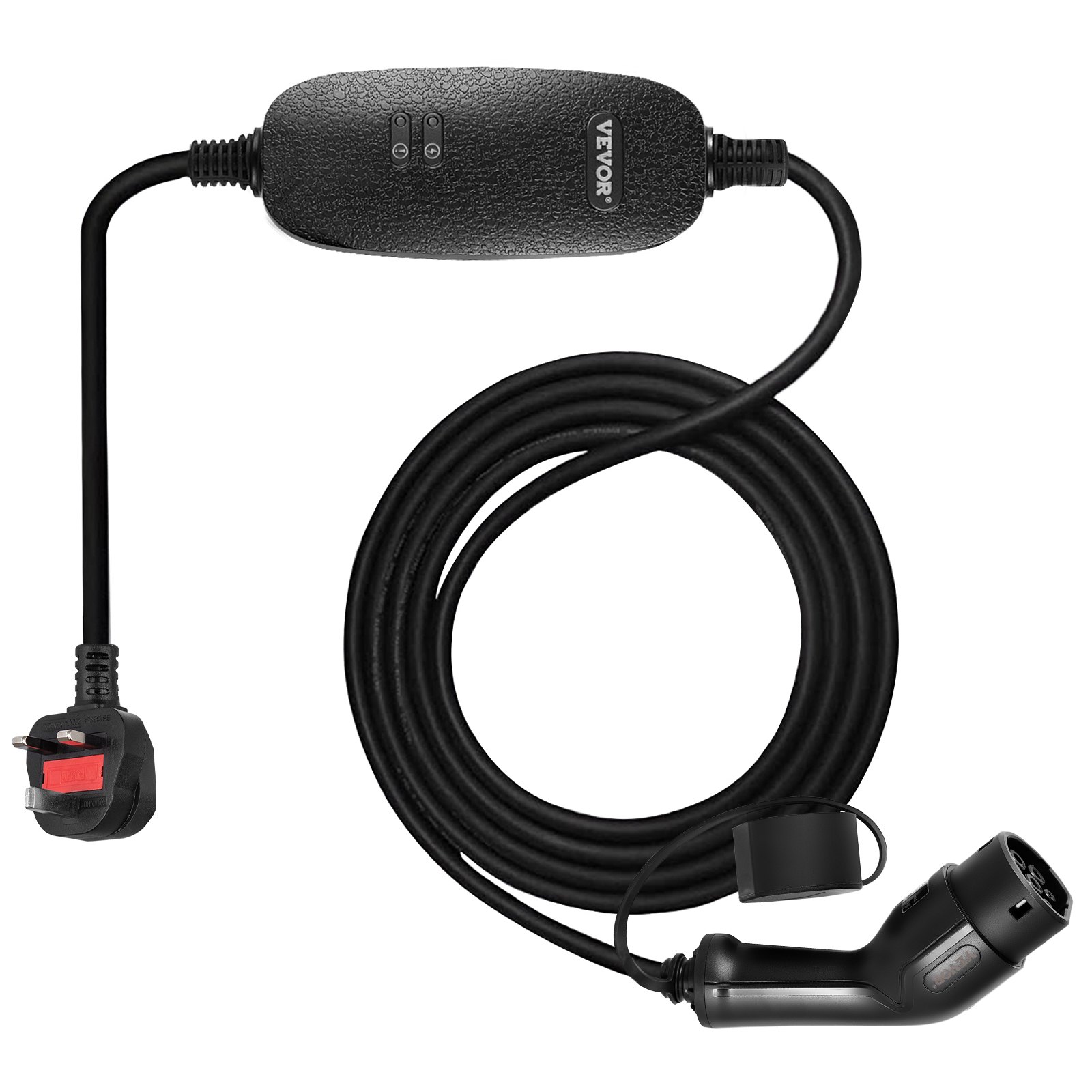 VEVOR EV lader EV laadkabel 10A laadstation elektrische auto stekker 2 ...