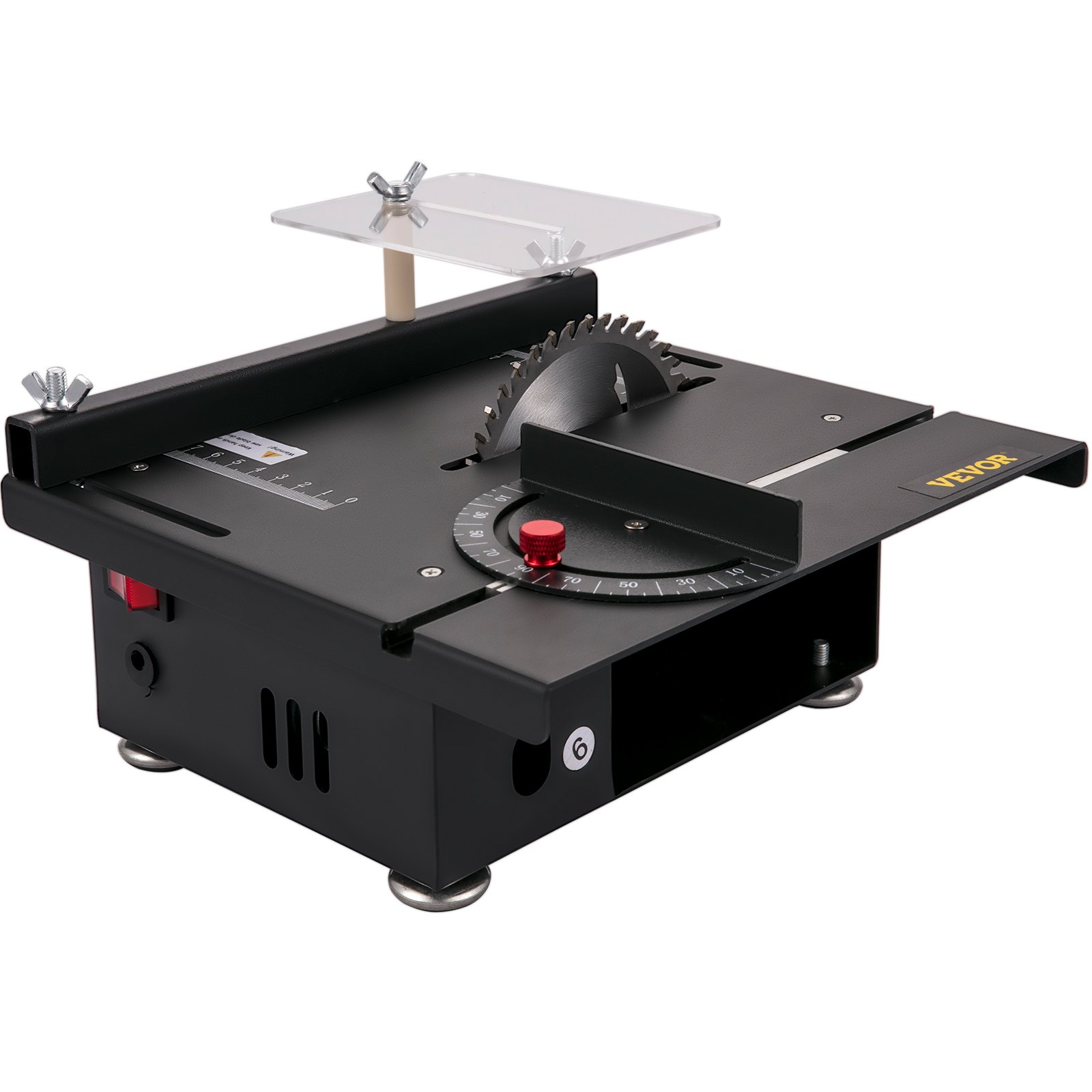 VEVOR Mini Tafelzaag 240x220x100 mm Kleine Tafelzaag 96W Mini Precisie ...