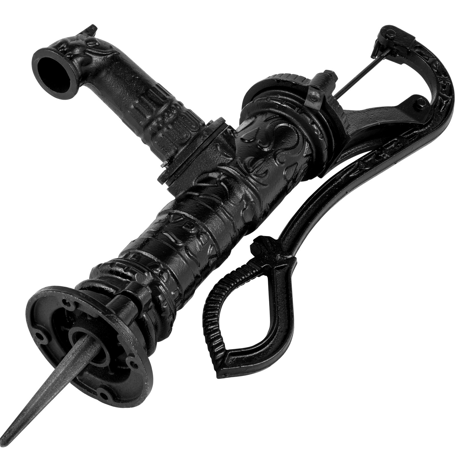 VEVOR Waterpomp Handpomp 40x15x68cm Gietijzer Tuinpomp Lengte ...