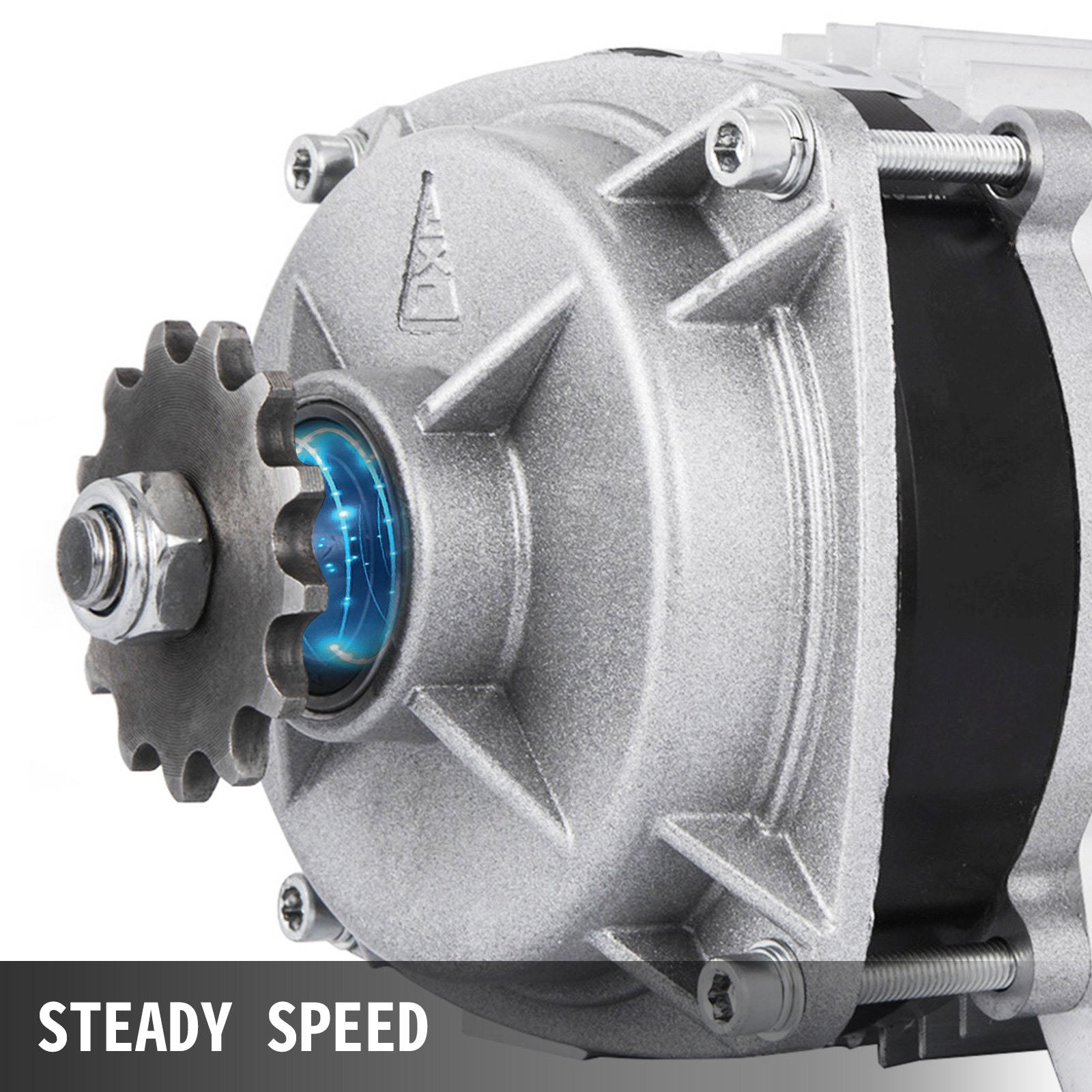 48V 750W borstelloze gelijkstroommotor met 6:1 versnellingsreductie met ...