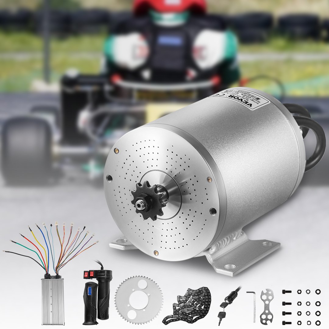 VEVOR Elektrische Borstelloze Gelijkstroommotor 72 V 3KW 4900 omw/min ...